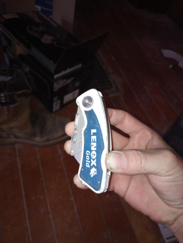 LENOX 3/4-in 1-Blade Folding Box Cutter Utility Knife 10771FLK1 at ...