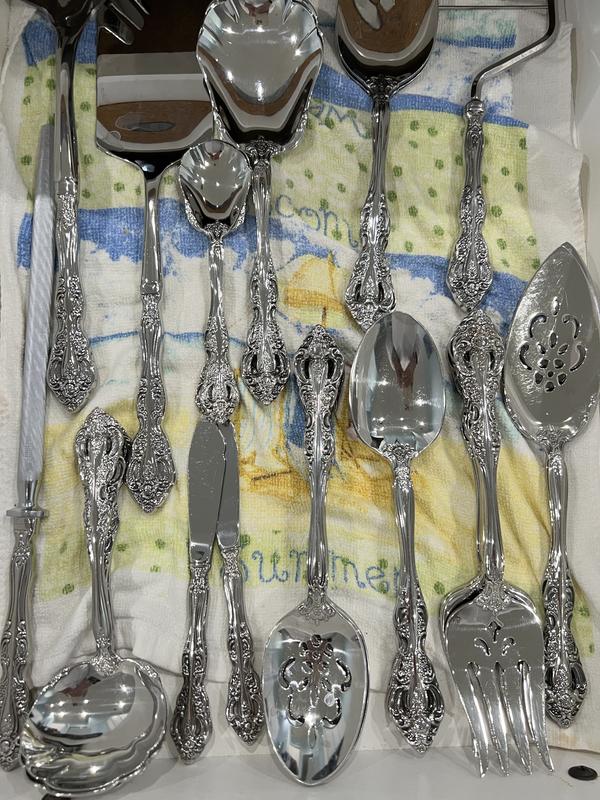 Oneida Michelangelo 45 Piece Flatware Set, Service for 8 - Macy's