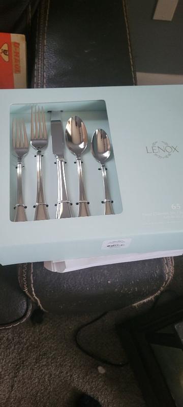 LENOX Chelse Muse 65-Pieces Polished Modern Flatware 883706 at Lowes.com