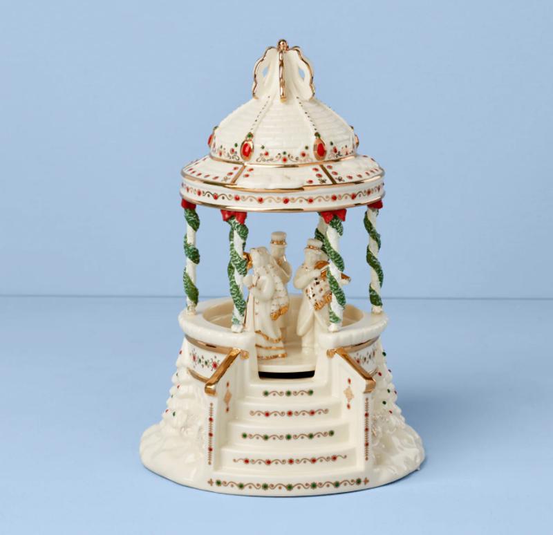FROM THE VAULT! Lenox Mistletoe Park Gazebo Bandstand, Exclusively at ...
