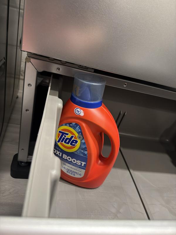 LG Universal Laundry Pedestal ( Platinum Steel ) with Storage Drawer in ...