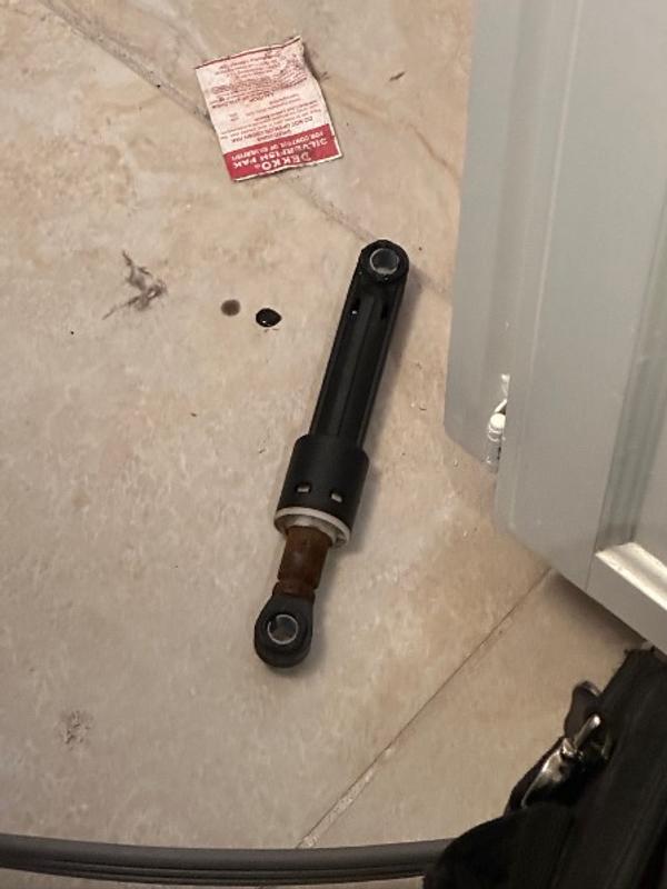 Shop LG Stackable Steam Cycle Front-Load Black Steel Washer & Electric ...