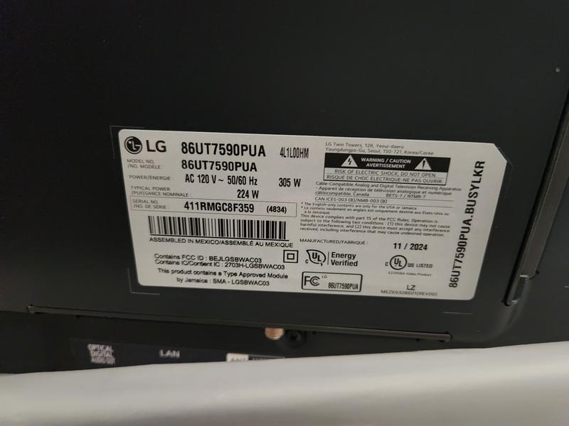65 inch Class LG 4K UHD TV - 65UT7570PUB 65 inch Class LG 4K UHD TV - 65UT7570PUB