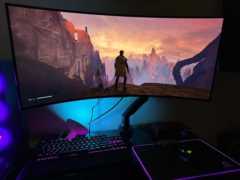 LG 39 inch UltraGear OLED WQHD HDR400 Curved Gaming Monitor - Macy's