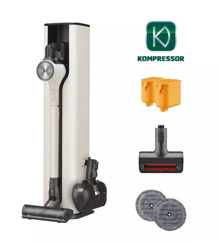 LG CordZero Auto Empty Cordless Stick Vacuum (Convertible To Handheld ...