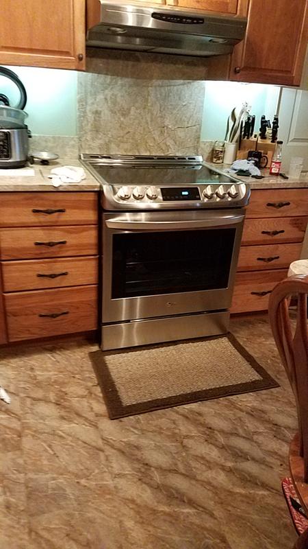 LG LSE4611ST 6.3 cu. ft. Electric Slide-in Range w/ ProBake Convection ...