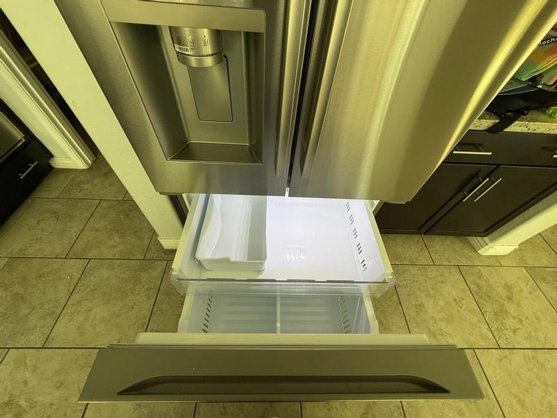 LG Standard-Depth 24.5-cu ft 3 -Door 33-in Wide with Dual Ice Maker ...