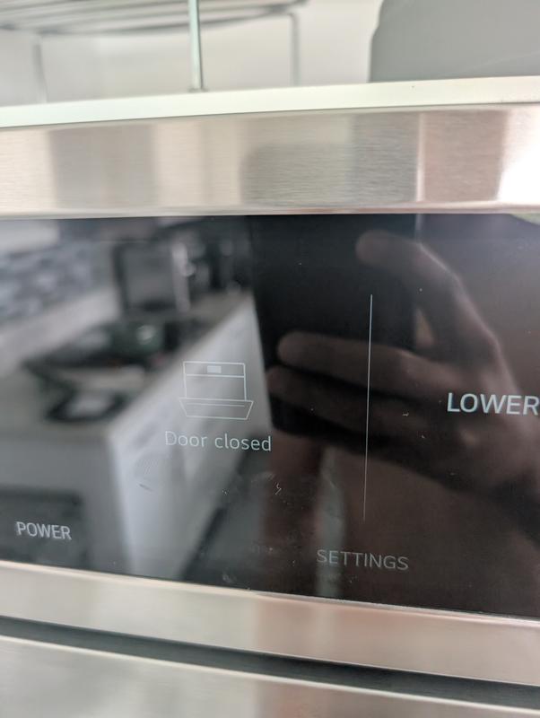 LG STUDIO 30-in Self-cleaning Convection Oven Air Fry Fingerprint ...