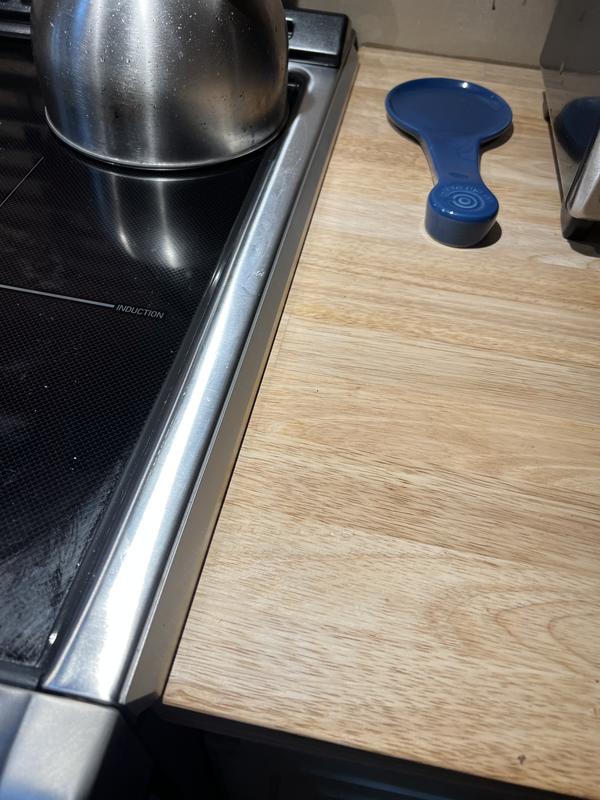 LG 30-in Gas and Electric Range Filler Trim Kit (Stainless Steel ...