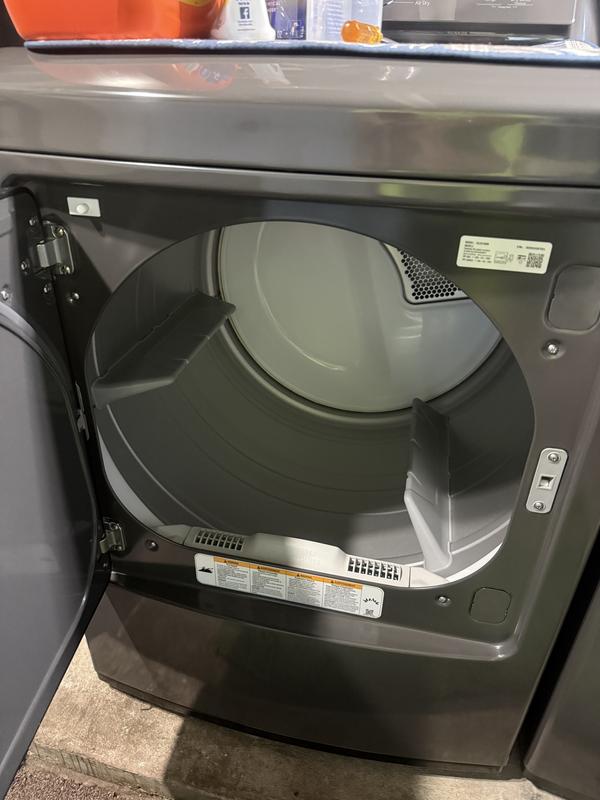 LG 7.3-cu ft Vented Electric Dryer (Monochrome Grey) ENERGY STAR ...