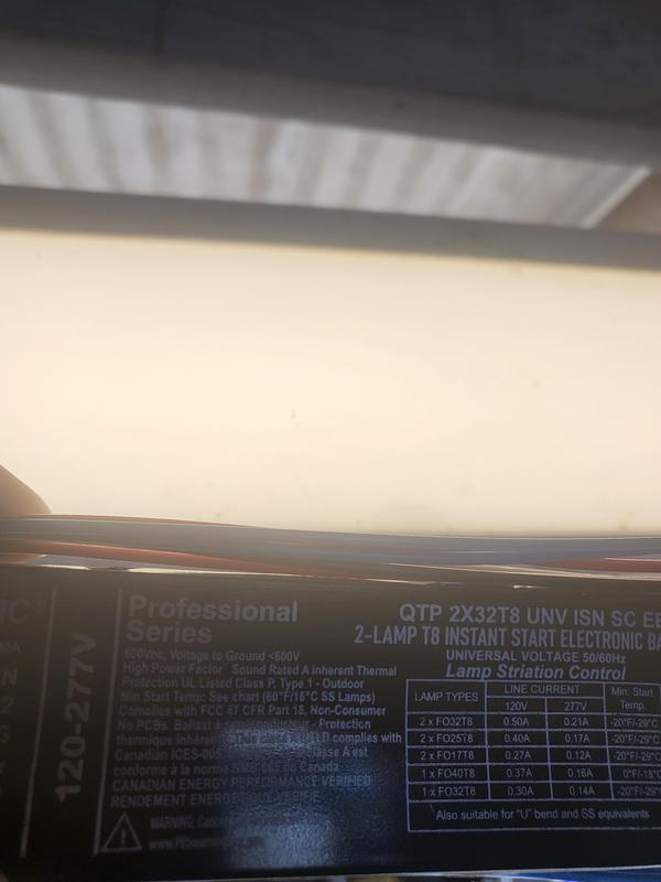 QUICKTRONIC T12 2-Bulb Commercial Fluorescent Light Ballast ...