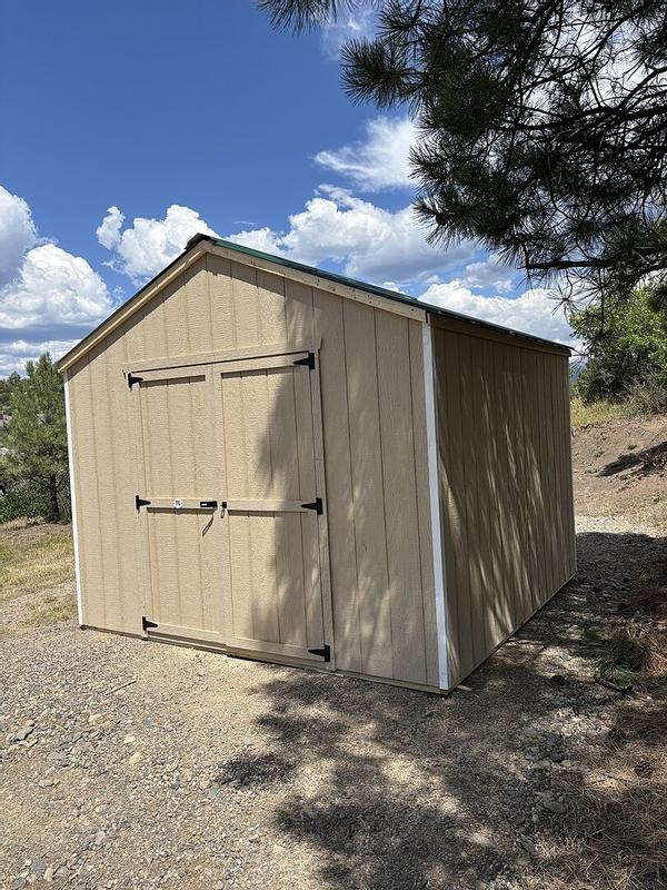 Little Cottage Co Value Gable 8-ft x 16-ft Gable Style Wood Outdoor ...