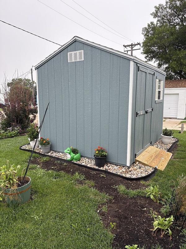 Little Cottage Co Value Workshop 12-ft x 20-ft Gable Style Wood Outdoor ...