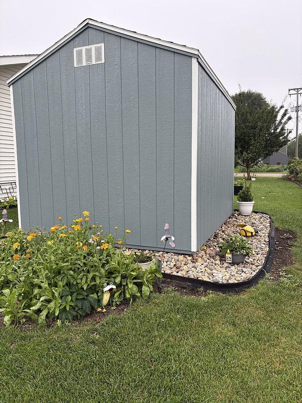 Little Cottage Co Value Workshop 10-ft x 16-ft Gable Style Wood Outdoor ...