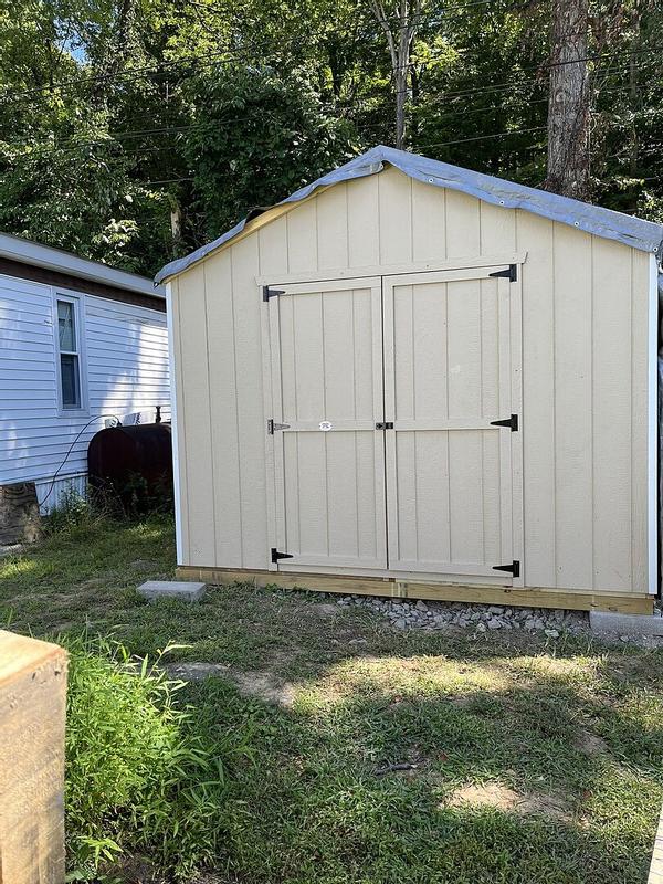 Little Cottage Co Value Gable 12-ft x 20-ft Gable Style Wood Outdoor ...