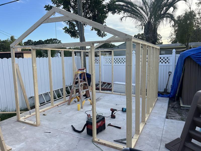 Little Cottage Co Value Gable 12-ft x 20-ft Gable Style Wood Outdoor ...