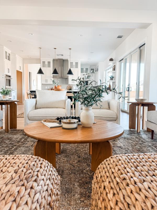Magnolia Home Clive Round Coffee Table By Joanna Gaines Living Spaces