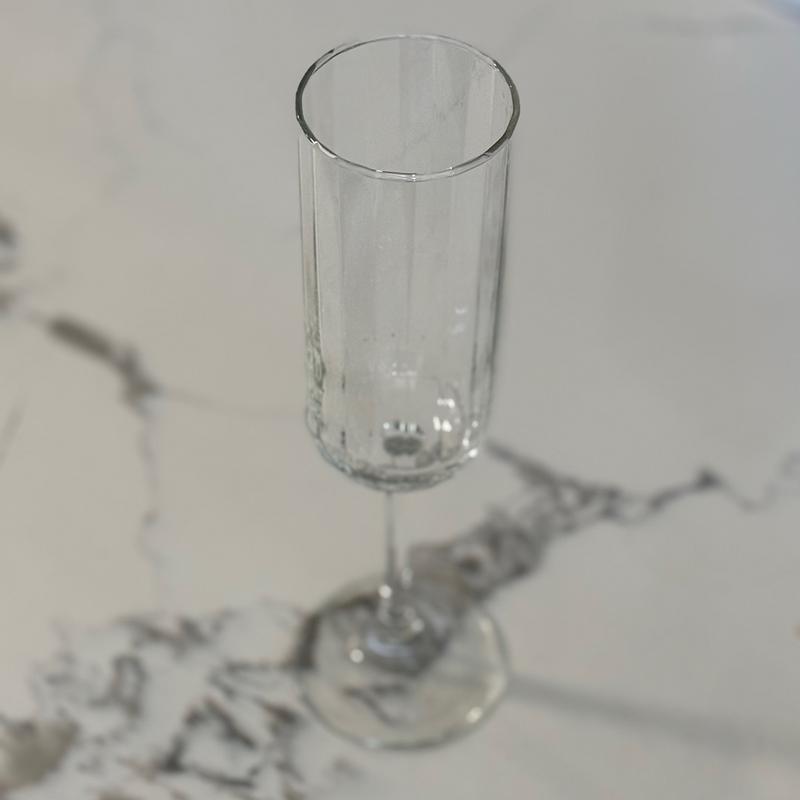Libbey Paneled Champagne Flute Glasses 7.5 ounce Set of 4 in the ...