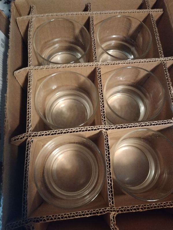 Libbey Newton Stackable Double Old Fashioned Glass 12 ounce Set of 6 in ...