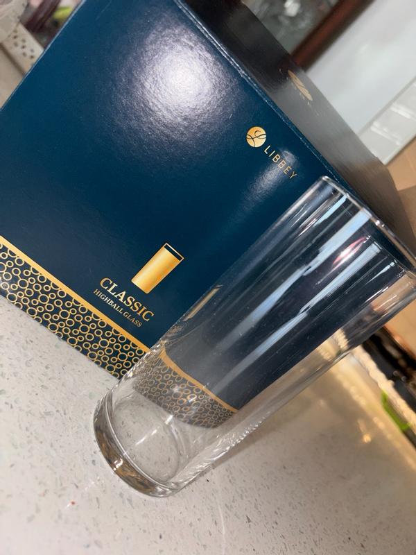 Libbey Classic Highball Drinking Glass 11 ounce Set of 6 in the ...