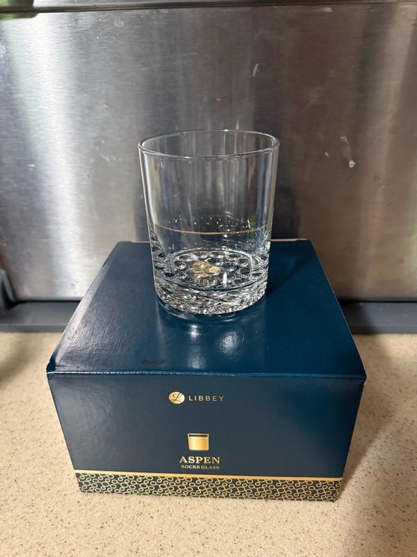 Libbey Aspen Double Old Fashioned Rocks Glass 12 ounce Set of 4 in the ...