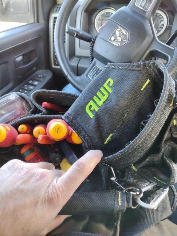 AWP Ballistic Nylon Electrician Tool Pouch 1L-23021-1 at Lowes.com