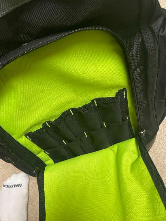 AWP Black Polyester 15-in Zippered Backpack 1L-22419-2 at Lowes.com