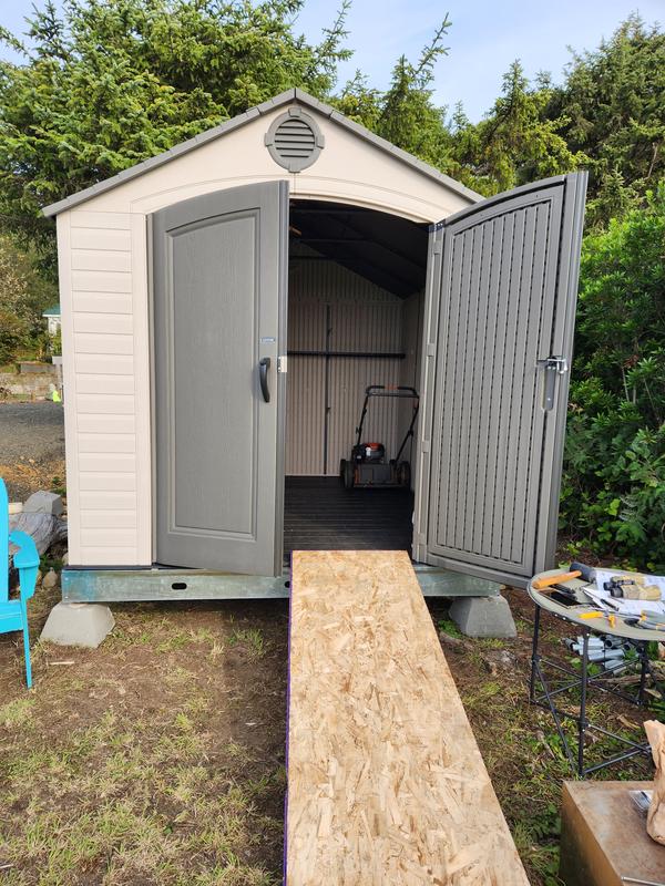Lifetime 8 ft. x 10 ft. Outdoor Storage Shed, 60371 at Tractor Supply Co