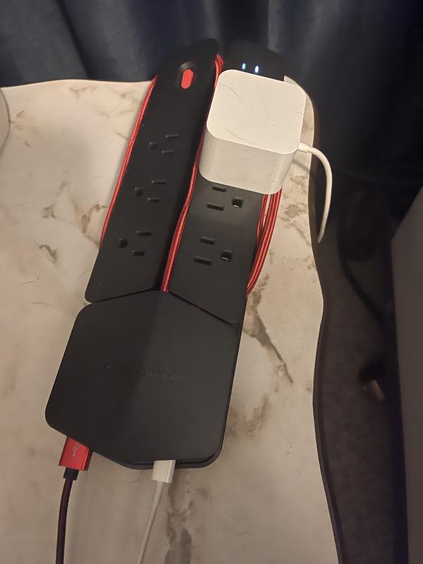 MONSTER CABLE Monster Power Center Vertex Surge Protector - White - Macy's