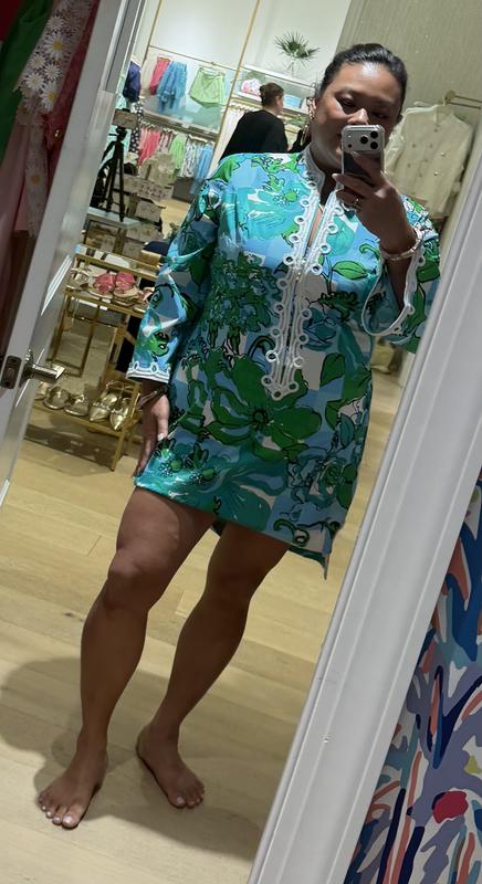 Lilly Pulitzer Shealyn 3/4 Sleeve Stretch Cotton Dress | Bloomingdale's ...