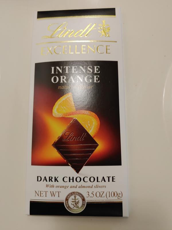 Lindt dark chocolate orange store