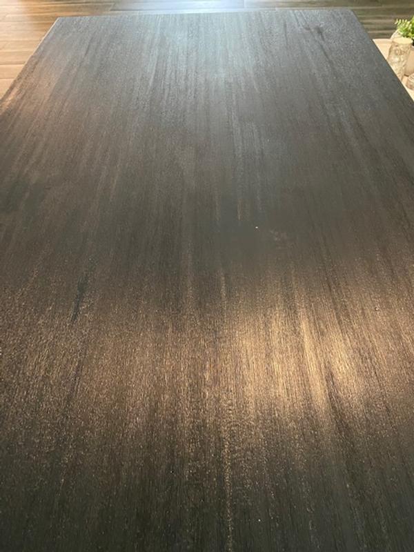 Linon Tate Dining Table Dark Charcoal LOWES1900 at Lowes.com