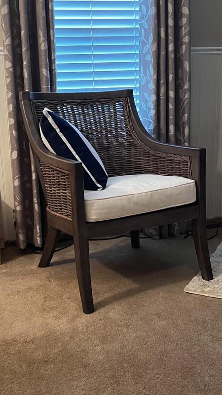 Linon Grayland Country Brown Accent Chair at Lowes.com