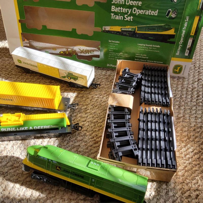 Lionel John Deere Battery Operated Mini Diesel Train Set - Macy's
