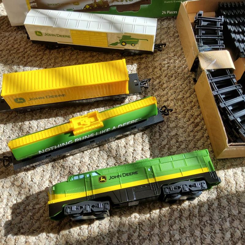 Lionel John Deere Battery Operated Mini Diesel Train Set - Macy's