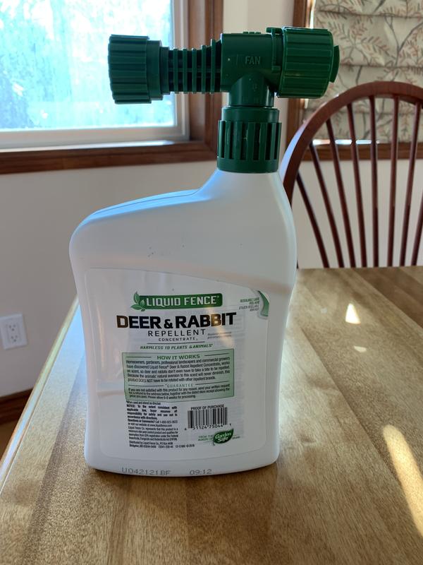 Liquid Fence Deer and Rabbit 32-oz Hose End Sprayer Concentrate ...