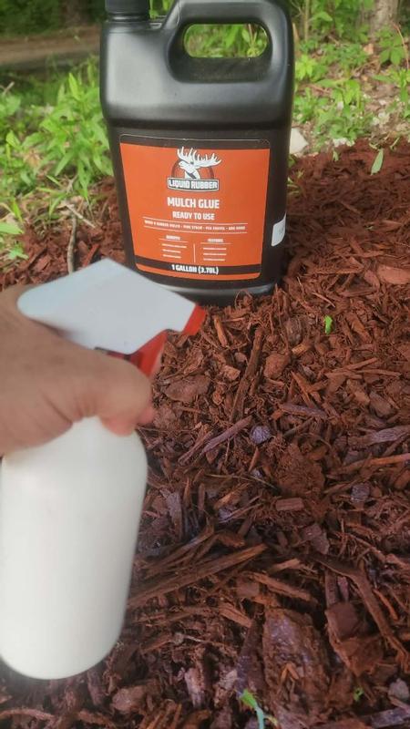 Liquid Rubber 2.5 Gallons Clear Mulch Glue in the Mulch Glues & Dyes ...