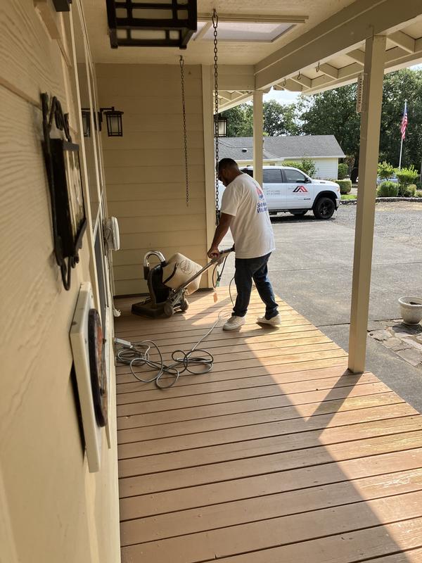 Liquid Rubber Polyurethane Deck Coating Smooth Misty Gray Flat Exterior ...