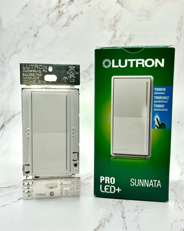 Lutron Sunnata PRO LED Illuminated ELV Touch Master Dimmer