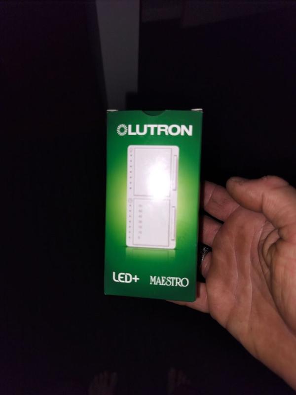 Lutron Maestro LED- Single-pole Touch Light DimmerandTimer