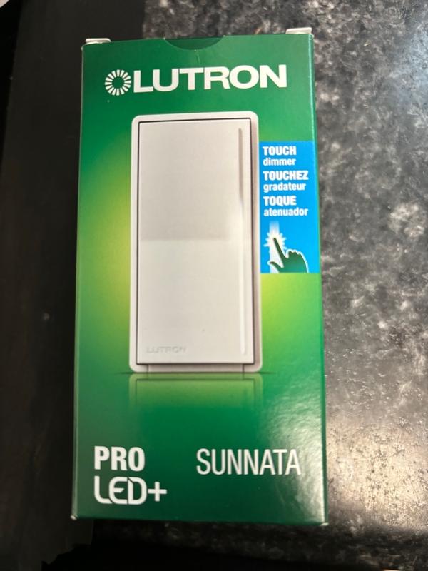 Lutron Sunnata PRO LED Illuminated ELV Touch Master Dimmer