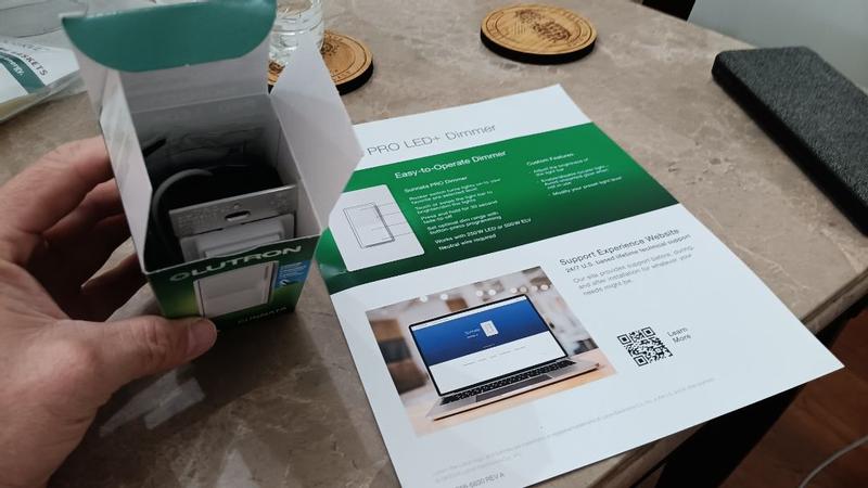 Lutron Sunnata PRO LED Illuminated ELV Touch Master Dimmer