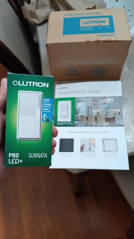 Lutron Sunnata PRO LED Illuminated ELV Touch Master Dimmer