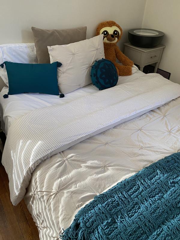 Lush Decor Gray Solid Queen Comforter in the Comforters & Bedspreads ...