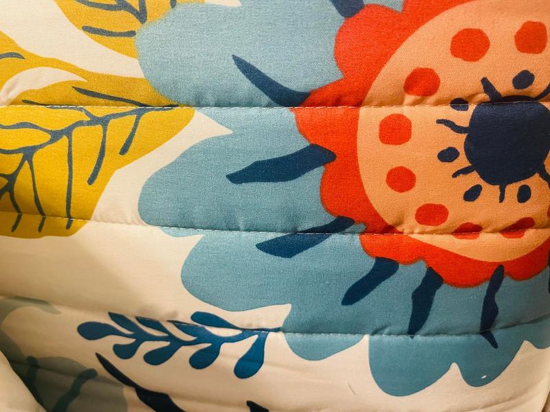 Lush Decor Blue Floral Reversible King Quilt with (Fill) 21T010497 at ...