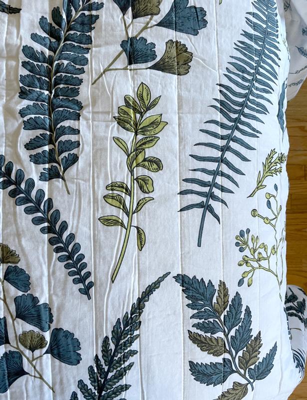 Lush Decor White Graphic Print Reversible King Quilt Cotton 16T007677 ...