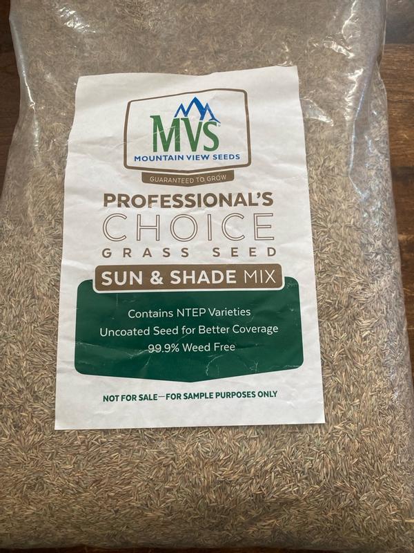 Mountain View Seeds PC Sun and Shade 50-lb Natural Mixture/Blend Grass ...