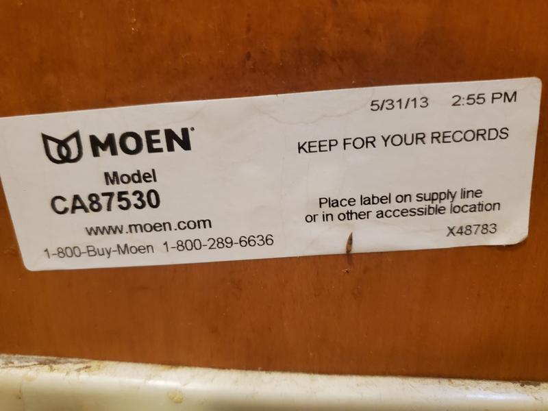 Moen Adler Chrome Single Handle Kitchen Faucet (Deck Plate and Side ...