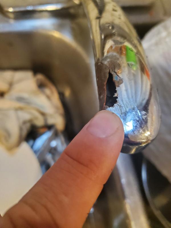 Moen Adler Chrome Single Handle Kitchen Faucet (Deck Plate and Side ...