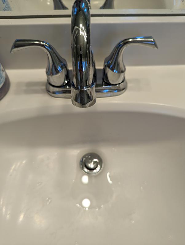 Moen Idora Chrome 4-in centerset 2-Handle WaterSense Bathroom Sink ...